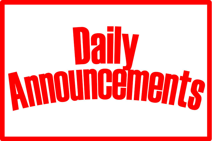 Daily Announcements | Centralia High School District